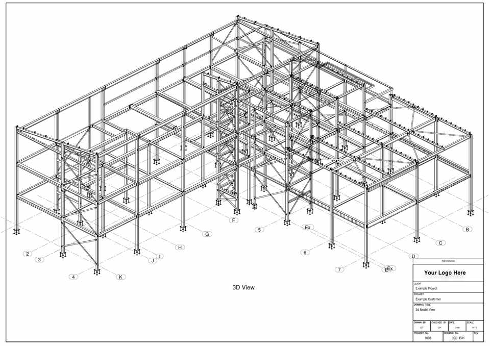 Steel Detailing UK | Steel CAD Drawings | Fabrication Drawings